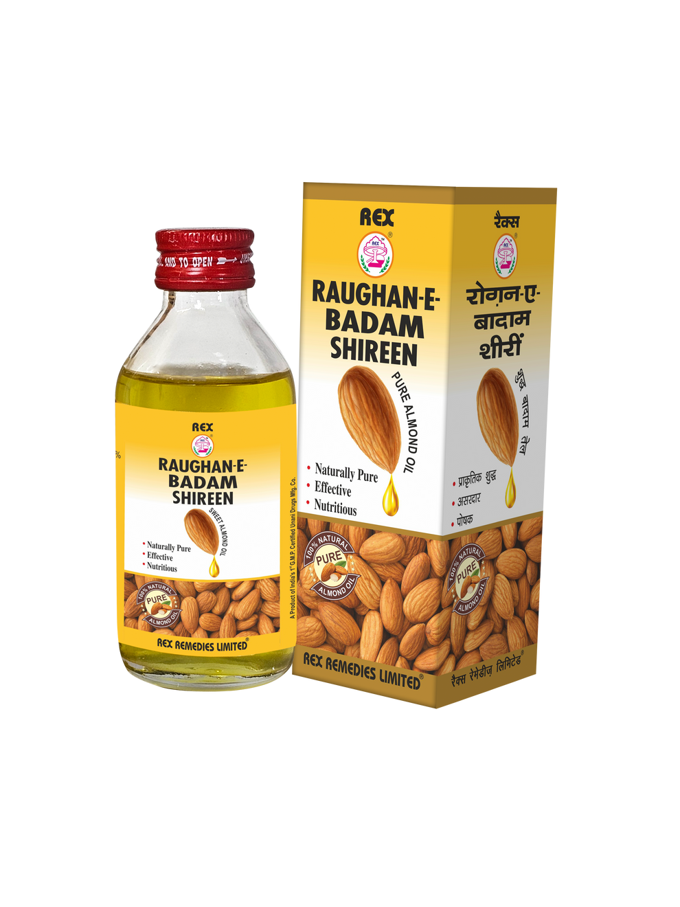 Raughan Badam Shirin: Pure Almond Oil Benefits – Rex Remedies